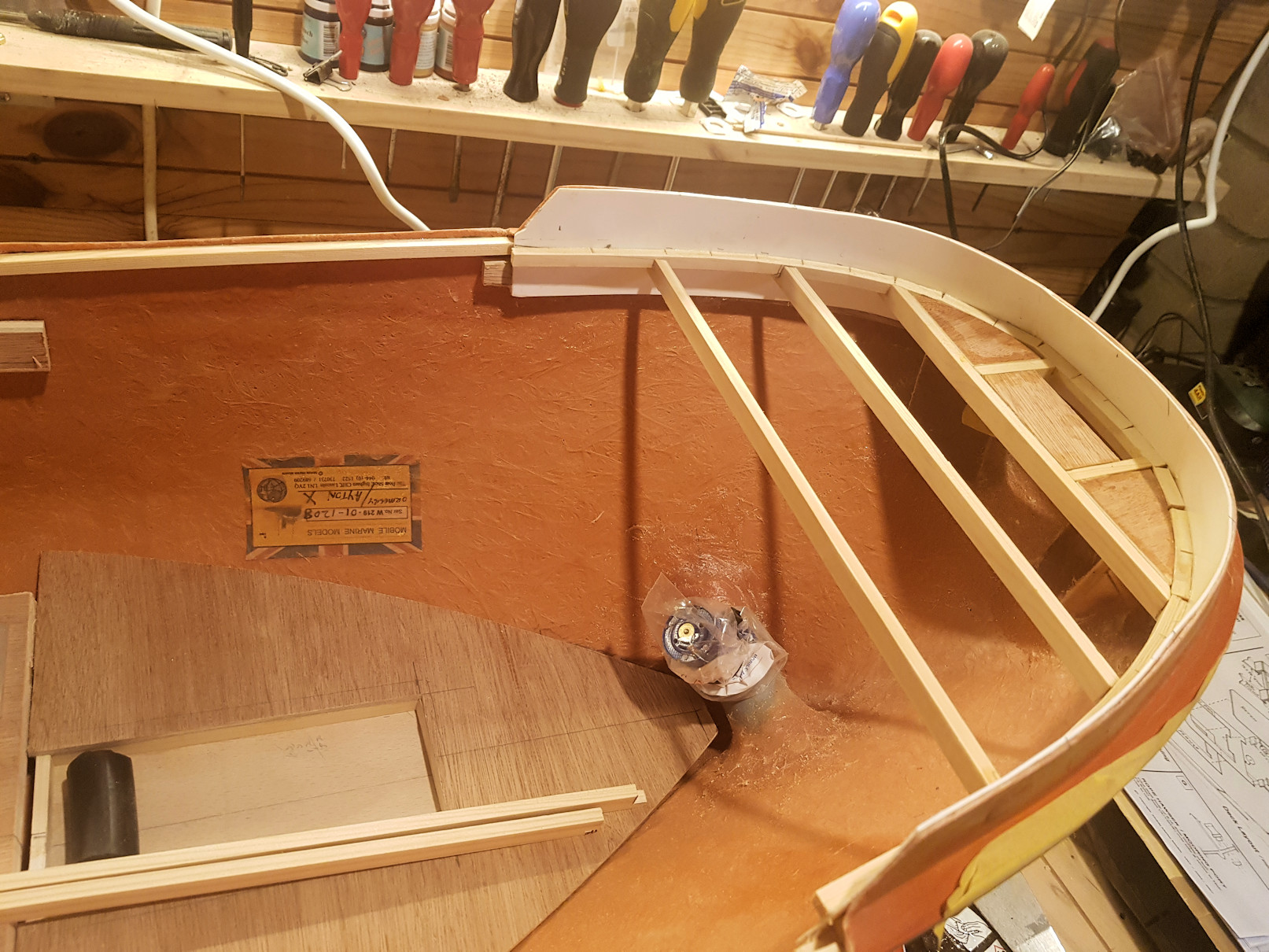 Ayton Cross tug build